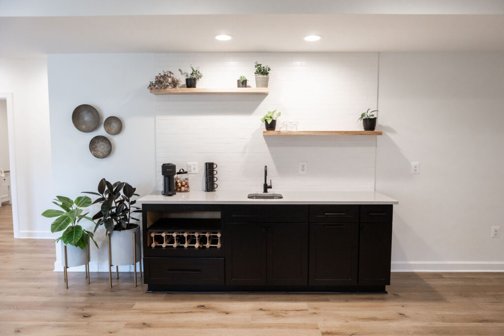 Round Hill Basement Kitchen Expansion - Loudoun Basements