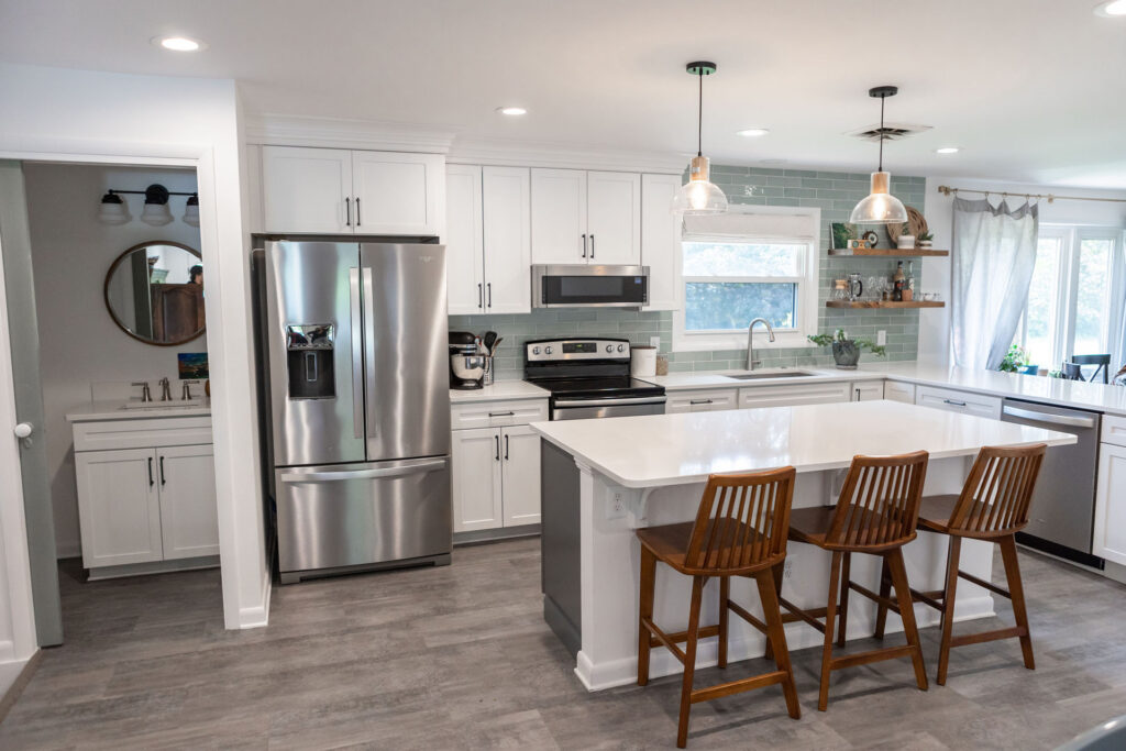 Round Hill Basement Kitchen Expansion - Loudoun Basements